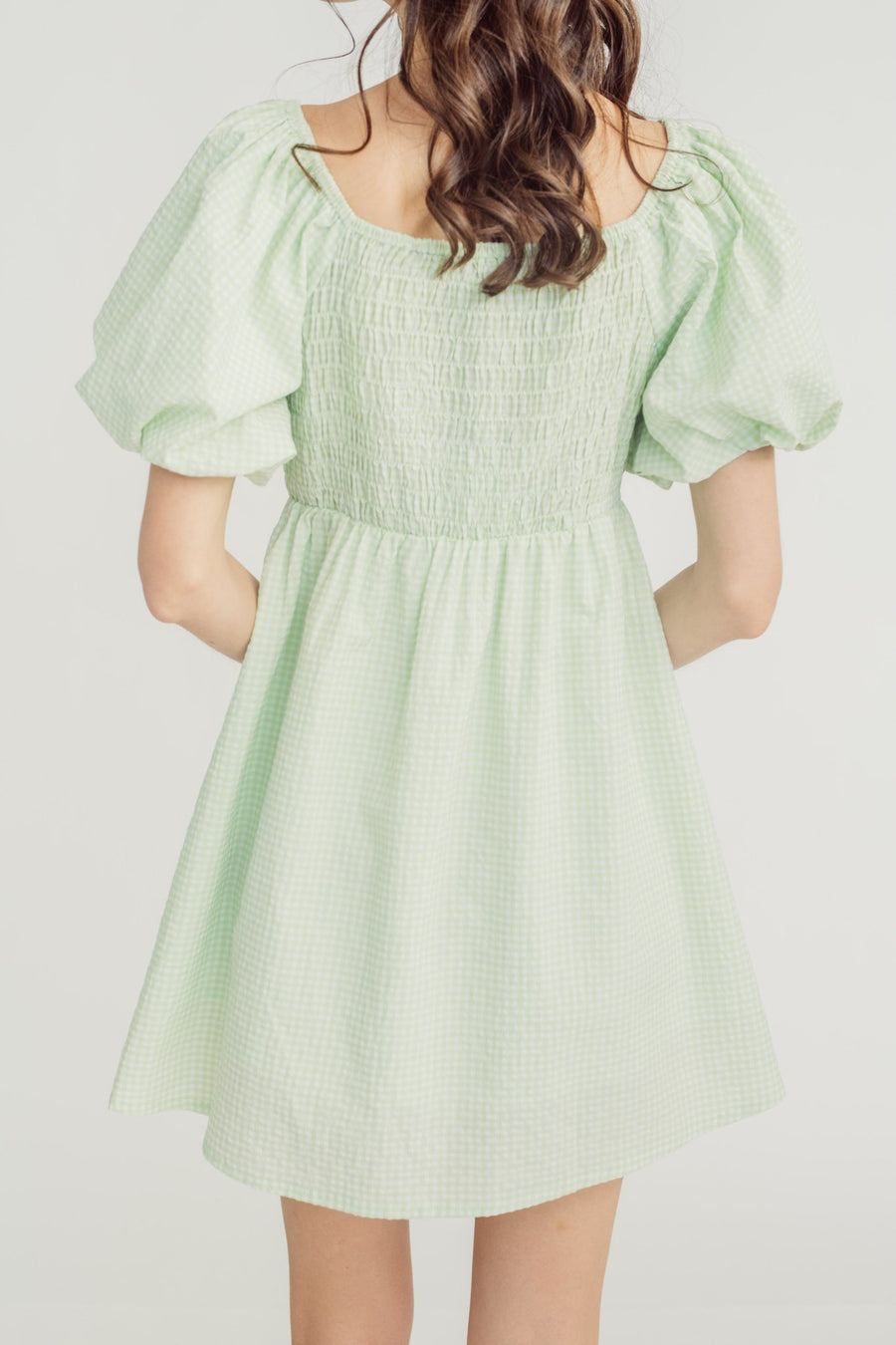 Kyla Baby Doll Checkered Mini Dress – Mossimo PH