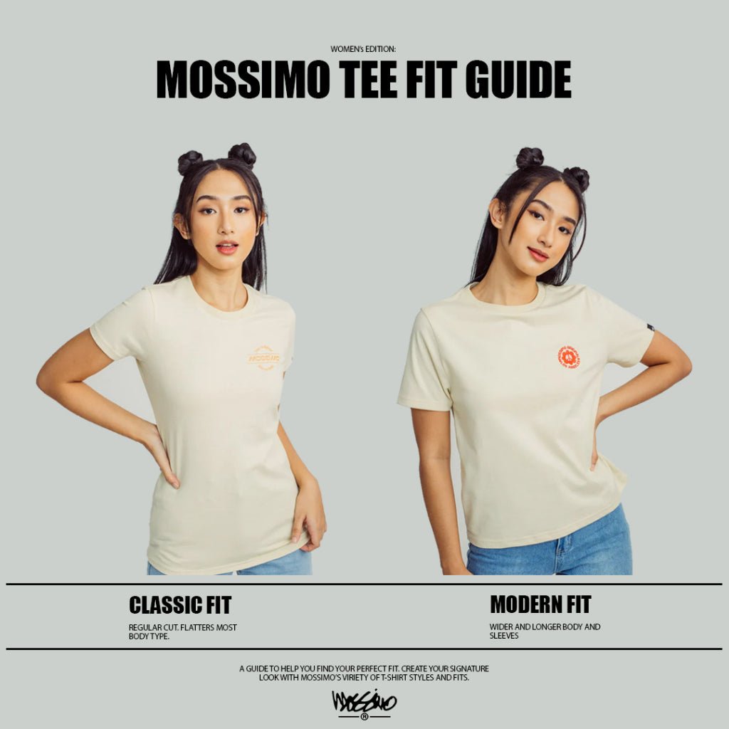 Mossimo Daphne with High Density Big Branding Outline Classic Fit Tee ...